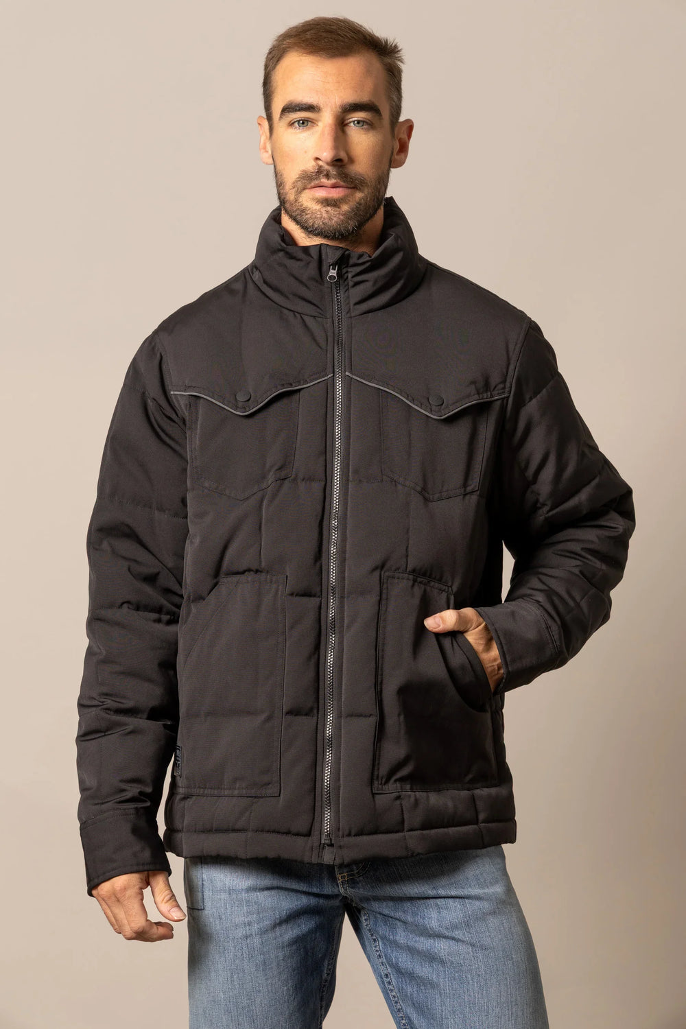 Colt Jacket | Western Quilted Puffer Coat | Kimes Ranch