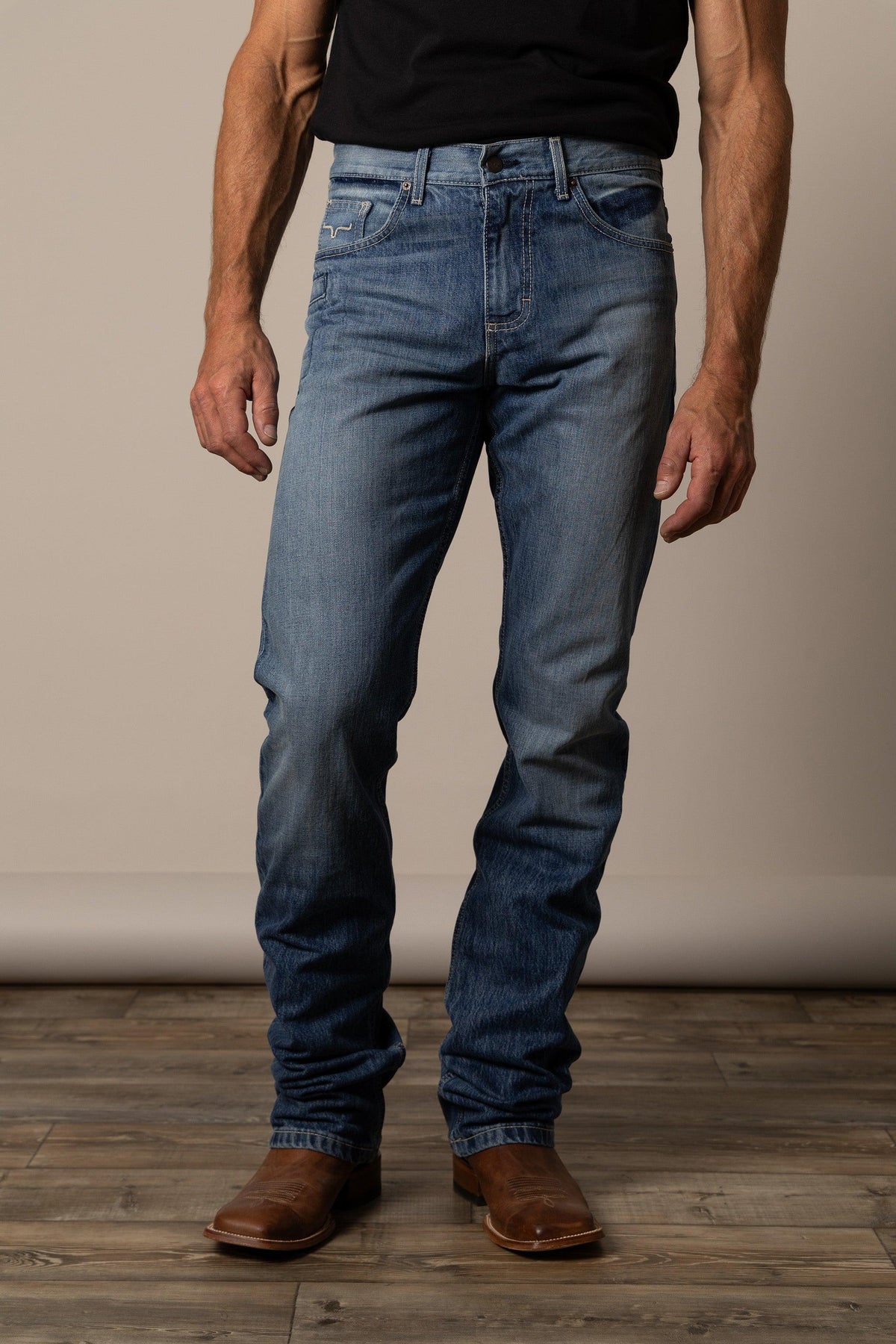 James Mid-Wash | Premium Straight Fit Jeans | Kimes Ranch
