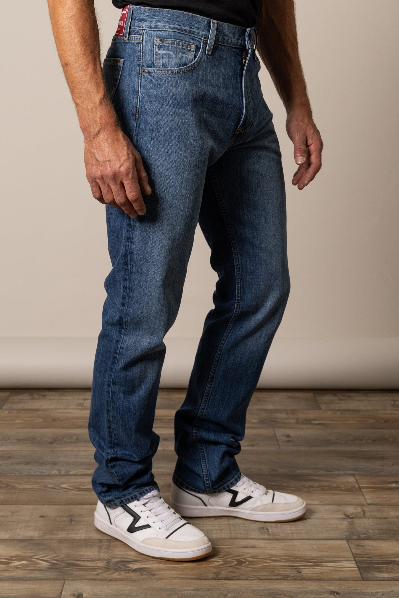 Luke Jeans | Slim Fit, Mid Wash Denim | Kimes Ranch