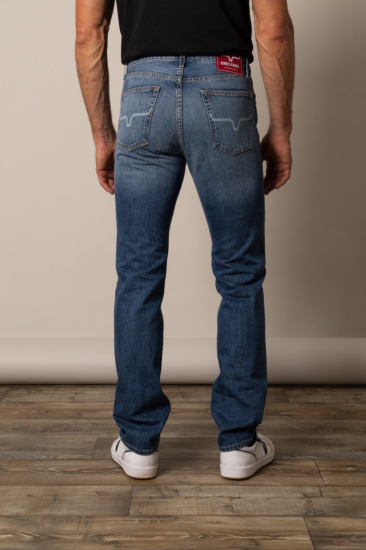 Luke Jeans | Slim Fit, Mid Wash Denim | Kimes Ranch