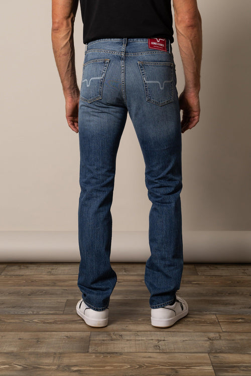 Luke Jeans | Slim Fit, Mid Wash Denim | Kimes Ranch
