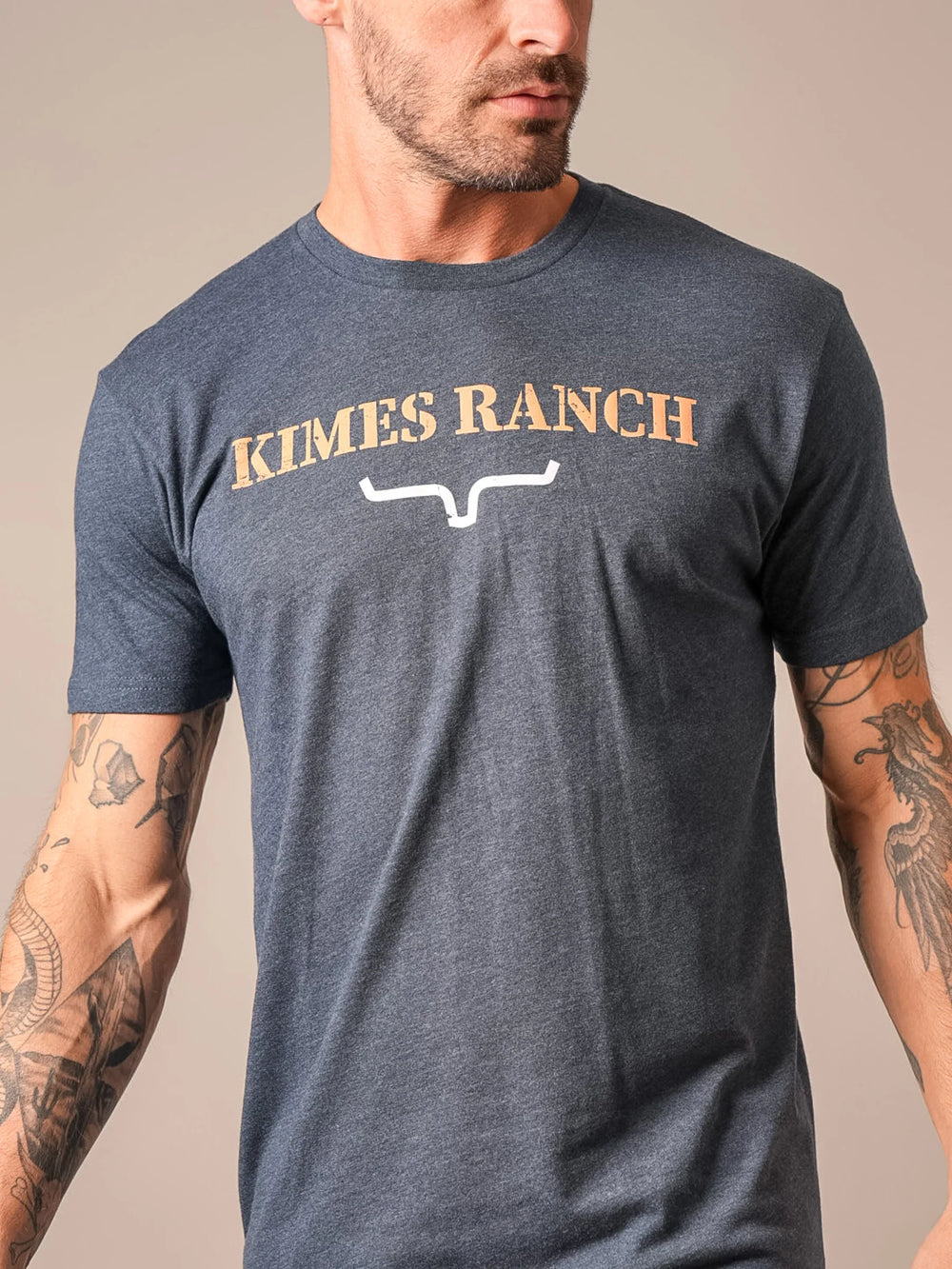 Pressed Tee | Minimal Western Logo Shirt | Kimes Ranch