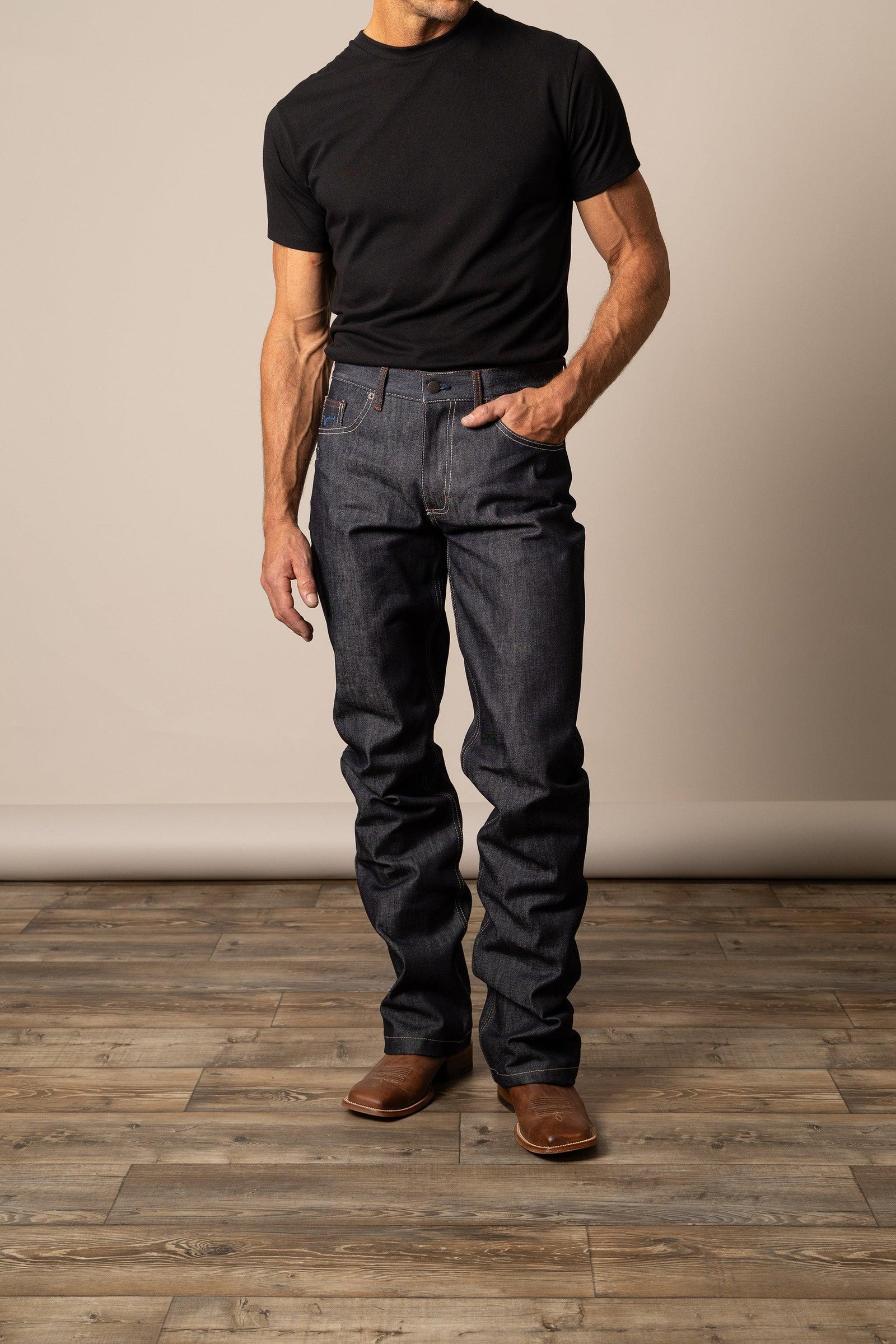 Raw & Rigid Denim | Unwashed & Untreated | Kimes Ranch