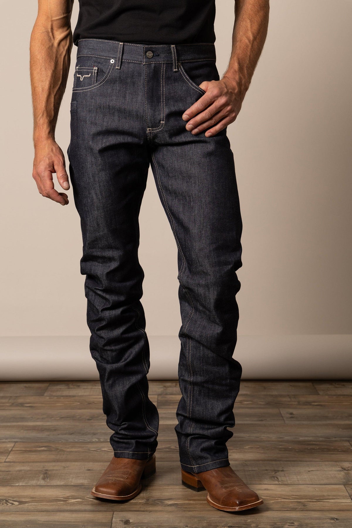 Raw James Jeans | Men's Western Fit Untreated Denim | Kimes Ranch