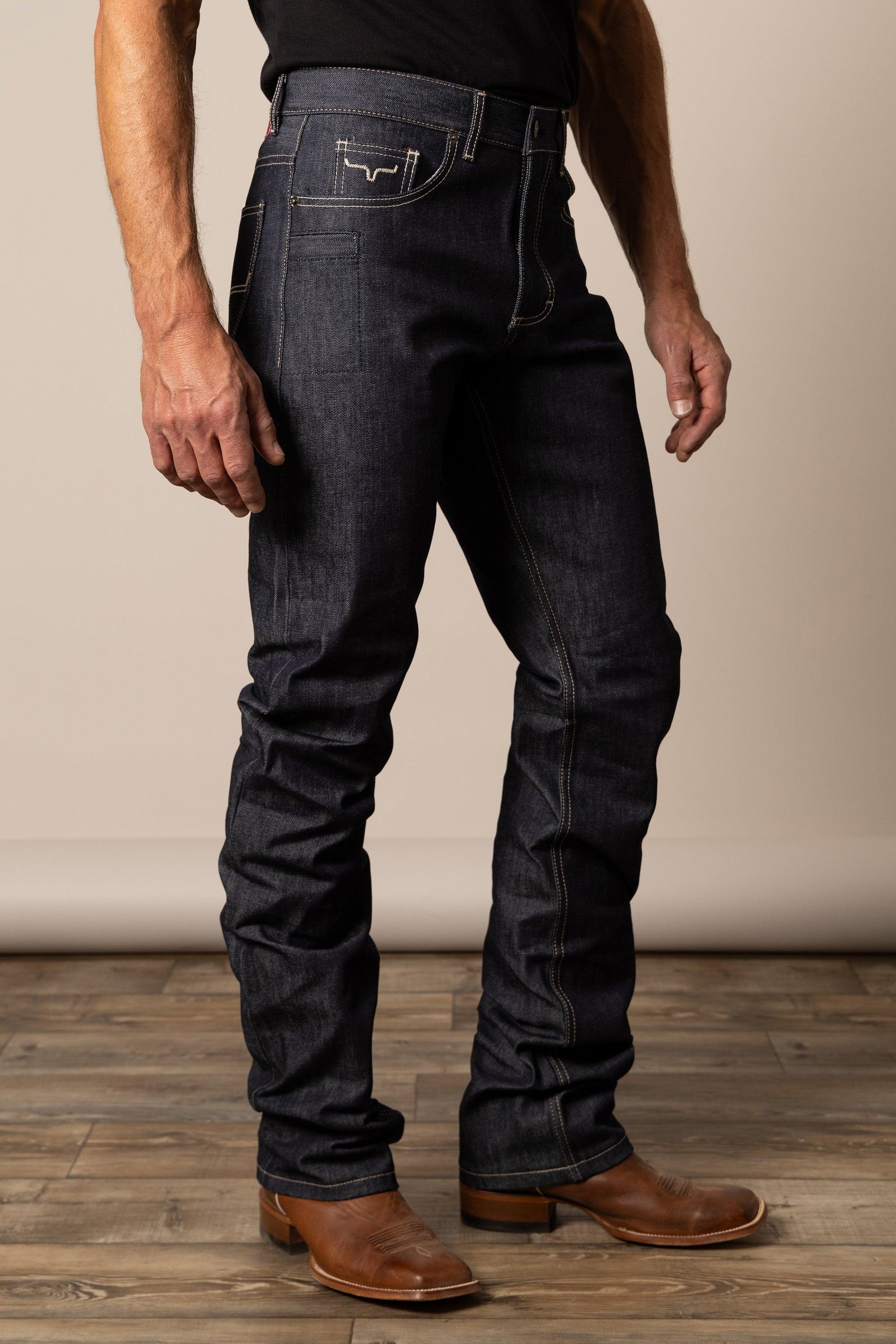 Raw James Jeans | Men's Western Fit Untreated Denim | Kimes Ranch