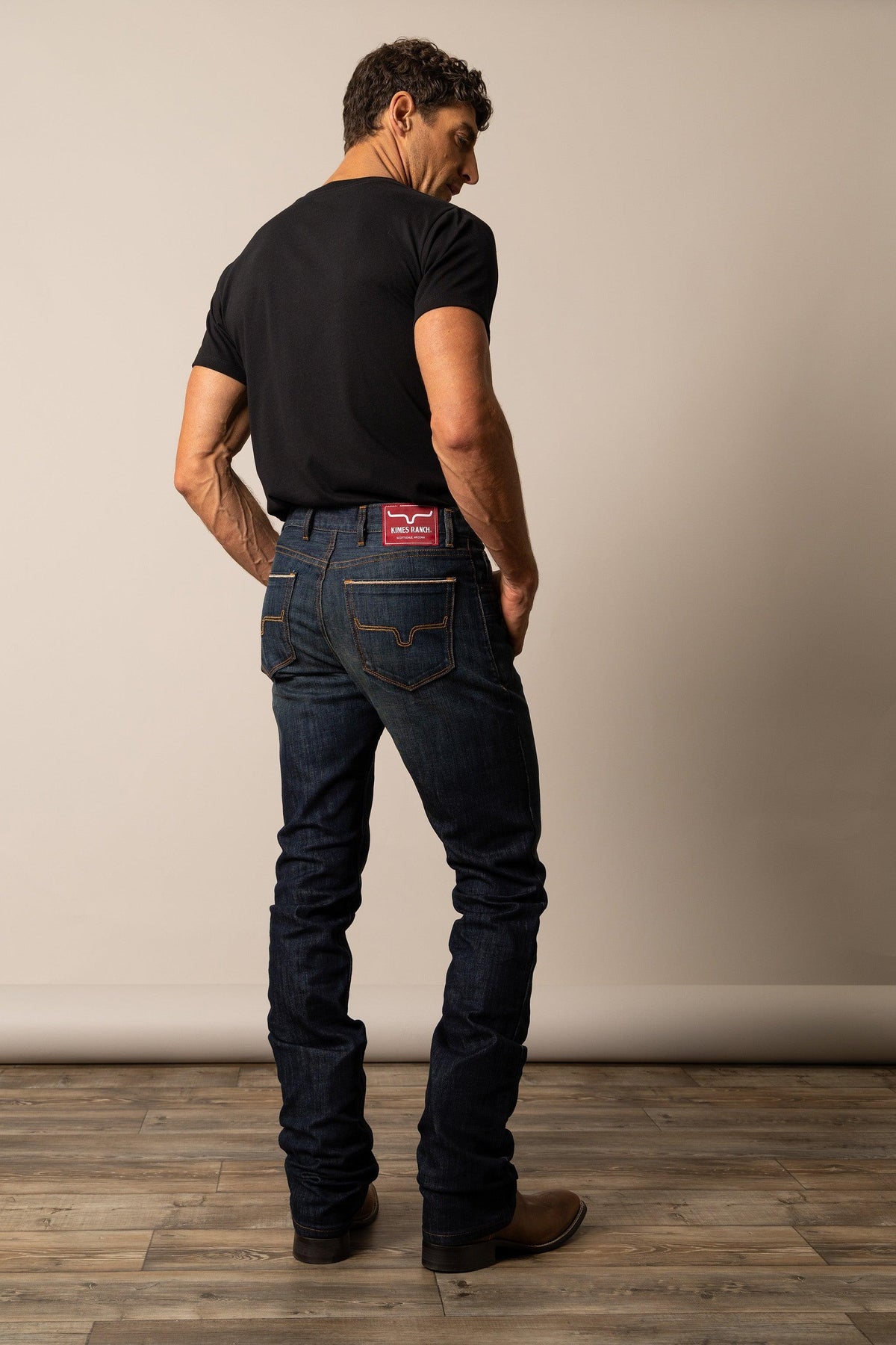 Roger Kimes Ranch Men's Jeans | Mid-Low Rise Slim Fit