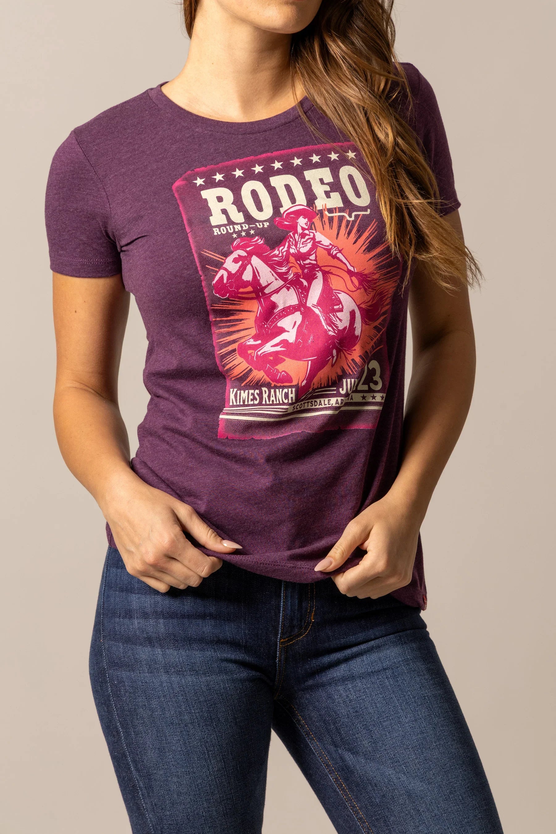 Round Up Tee | Vintage Rodeo Vibes | Kimes Ranch