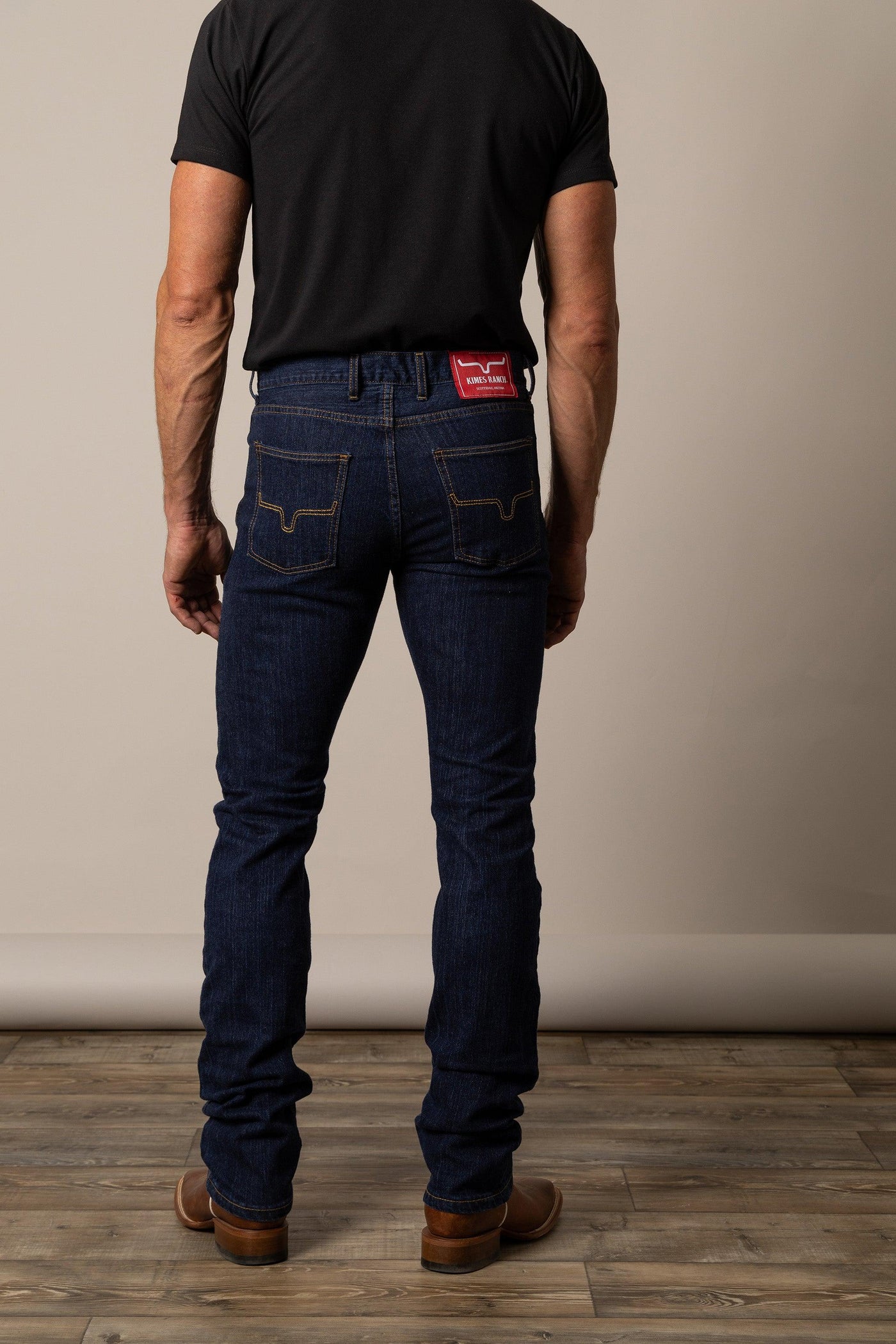 Wayne | Mid-Rise Straight Denim | Kimes Ranch