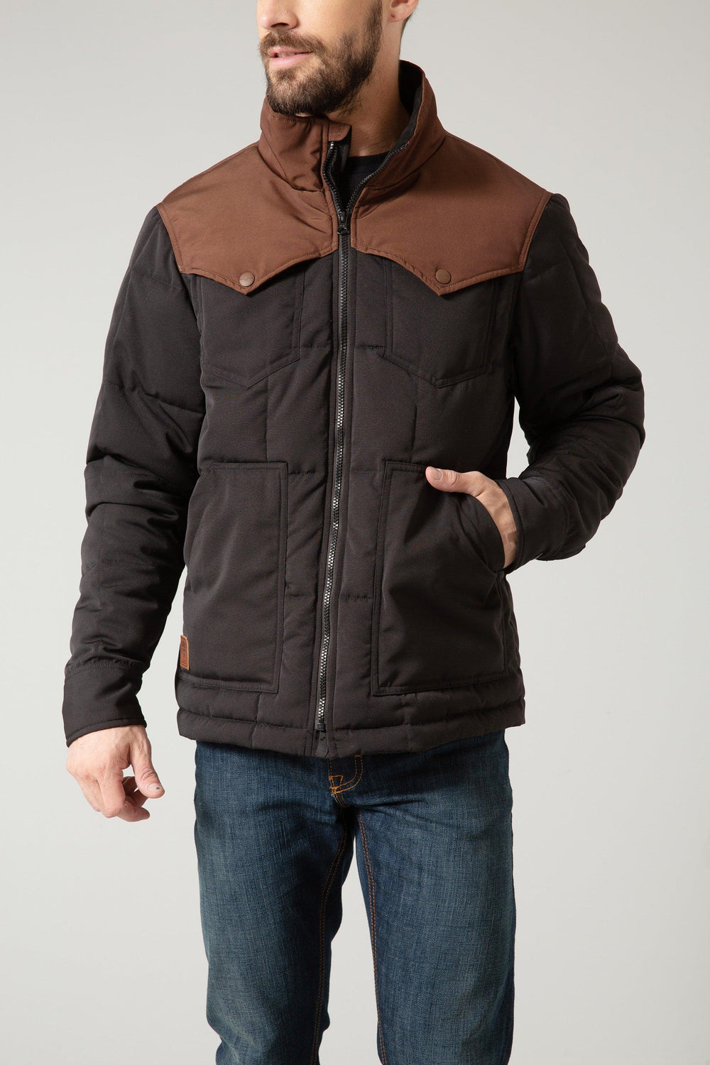 Colt Jacket | Western Quilted Puffer Coat | Kimes Ranch