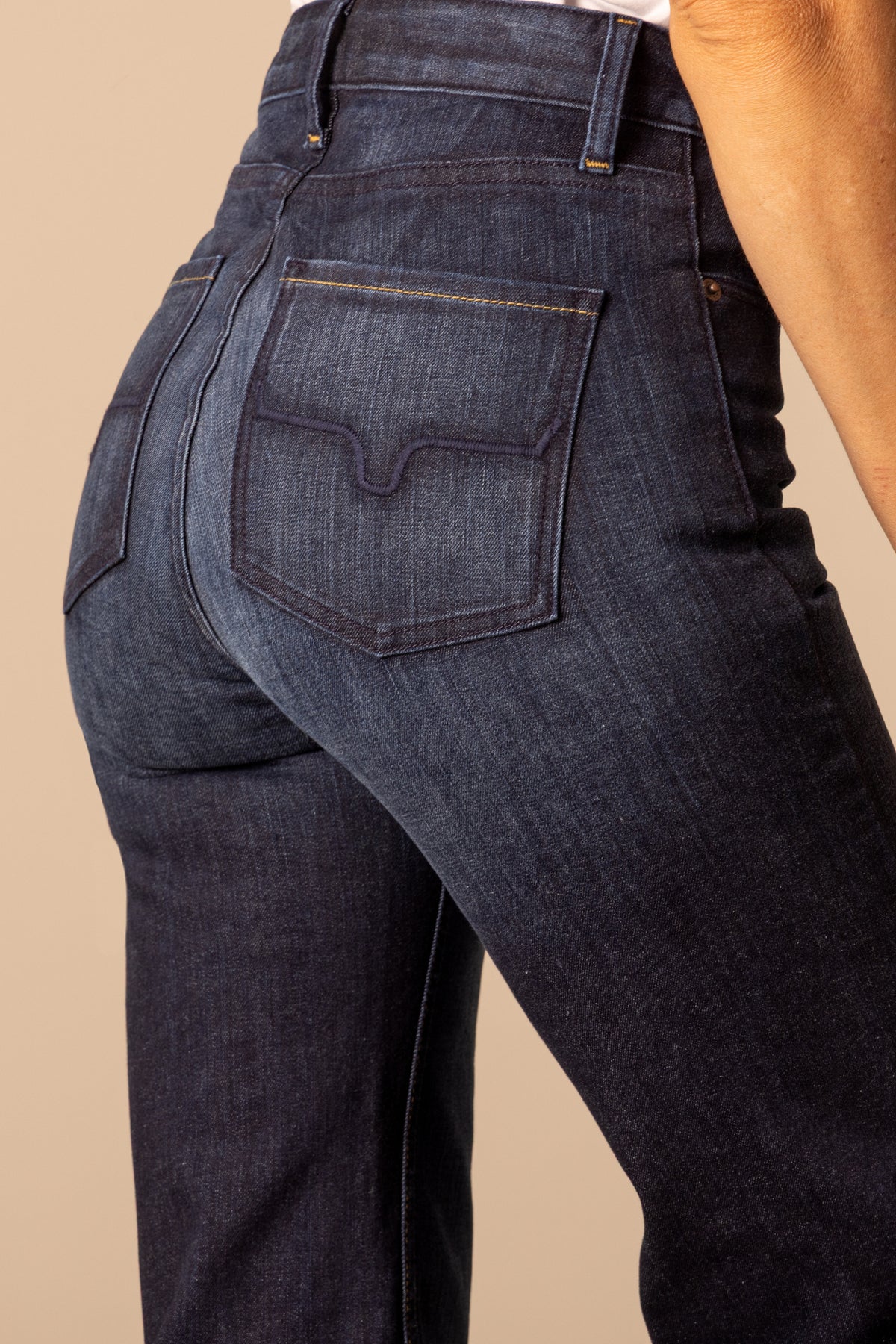 Olivia Dark Wash Jeans | High-Rise Western Denim | Kimes Ranch