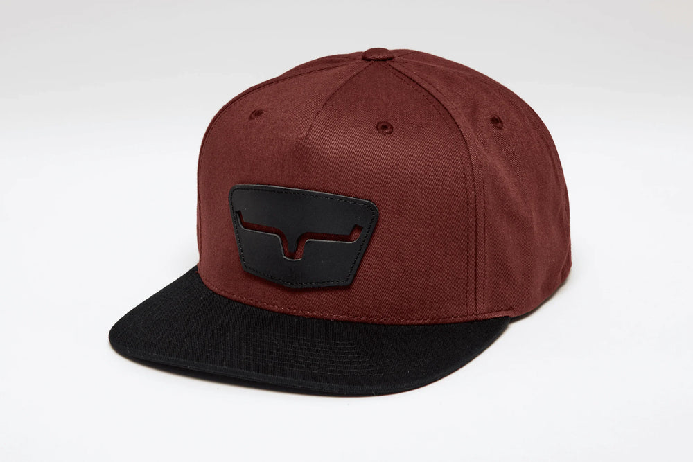 Ghost Face Hat – Men’s Western Snapback Hat with Leather Patch