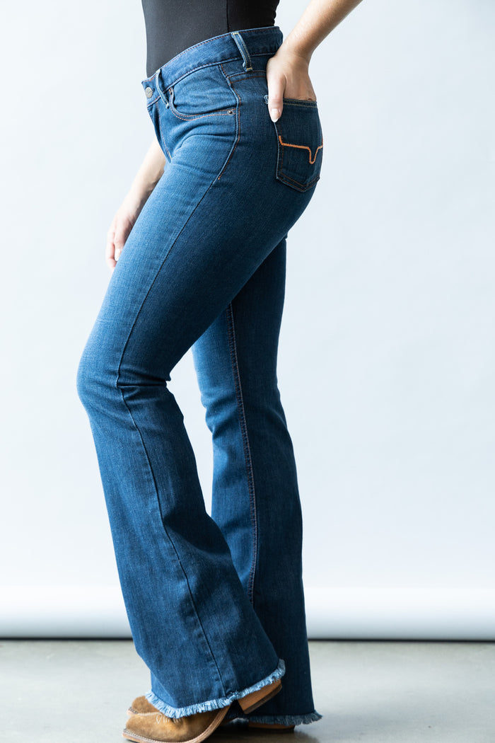 Lola Raw Hem Blue - Womens Jeans - Kimes Ranch | Kimes Ranch