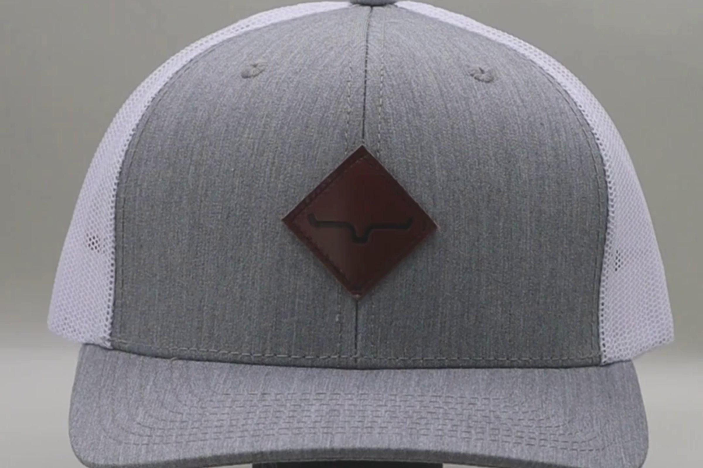 Diamond Hat | Leather Patch Snapback | Kimes Ranch