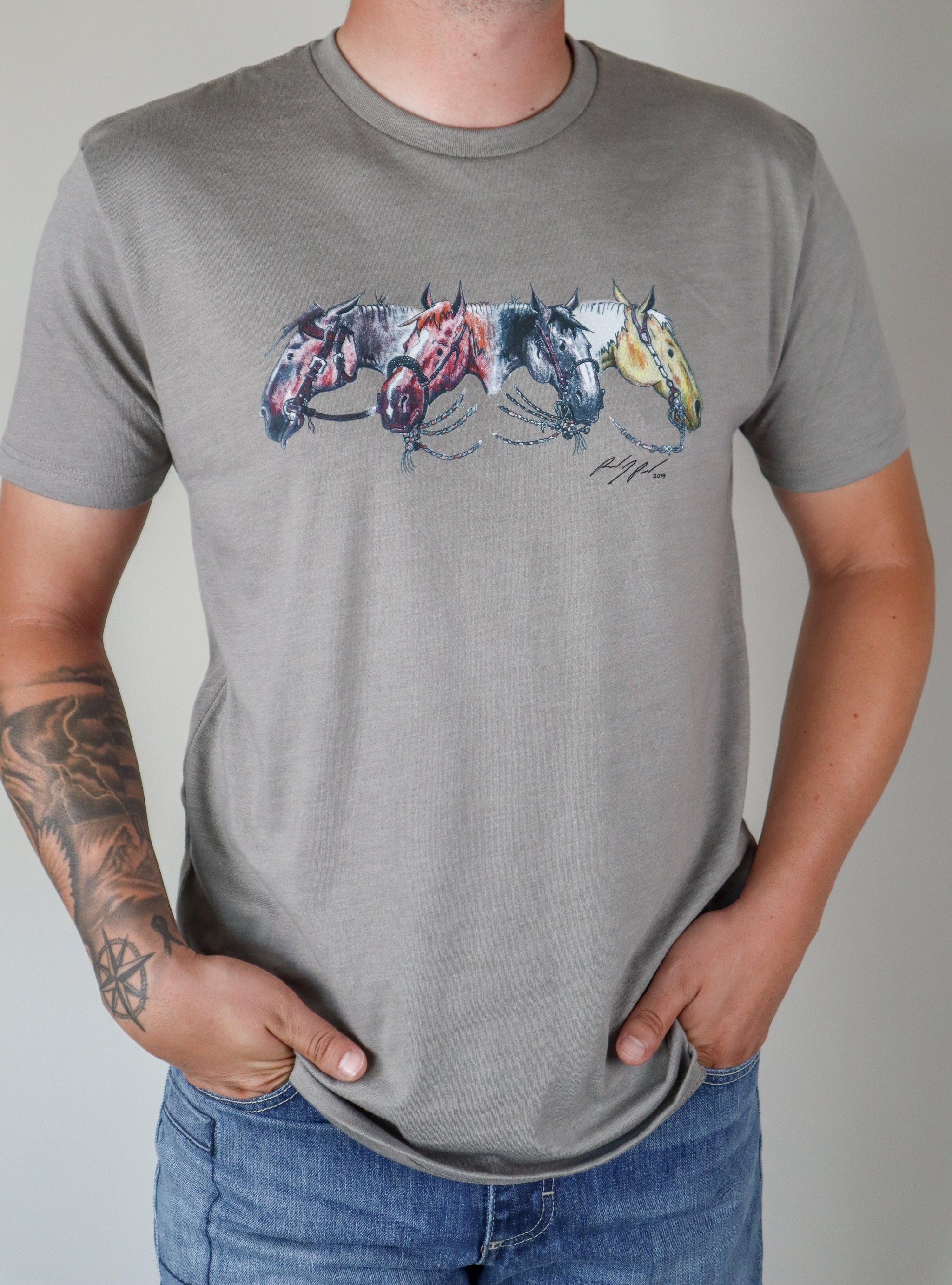 Randy Paul Tee with Artwork | Limited Edition | Kimes Ranch