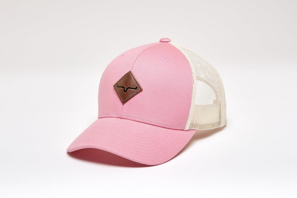 Diamond Hat | Leather Patch Snapback | Kimes Ranch