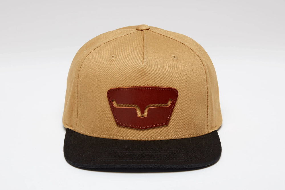 Ghost Face Hat – Men’s Western Snapback Hat with Leather Patch | Kimes ...
