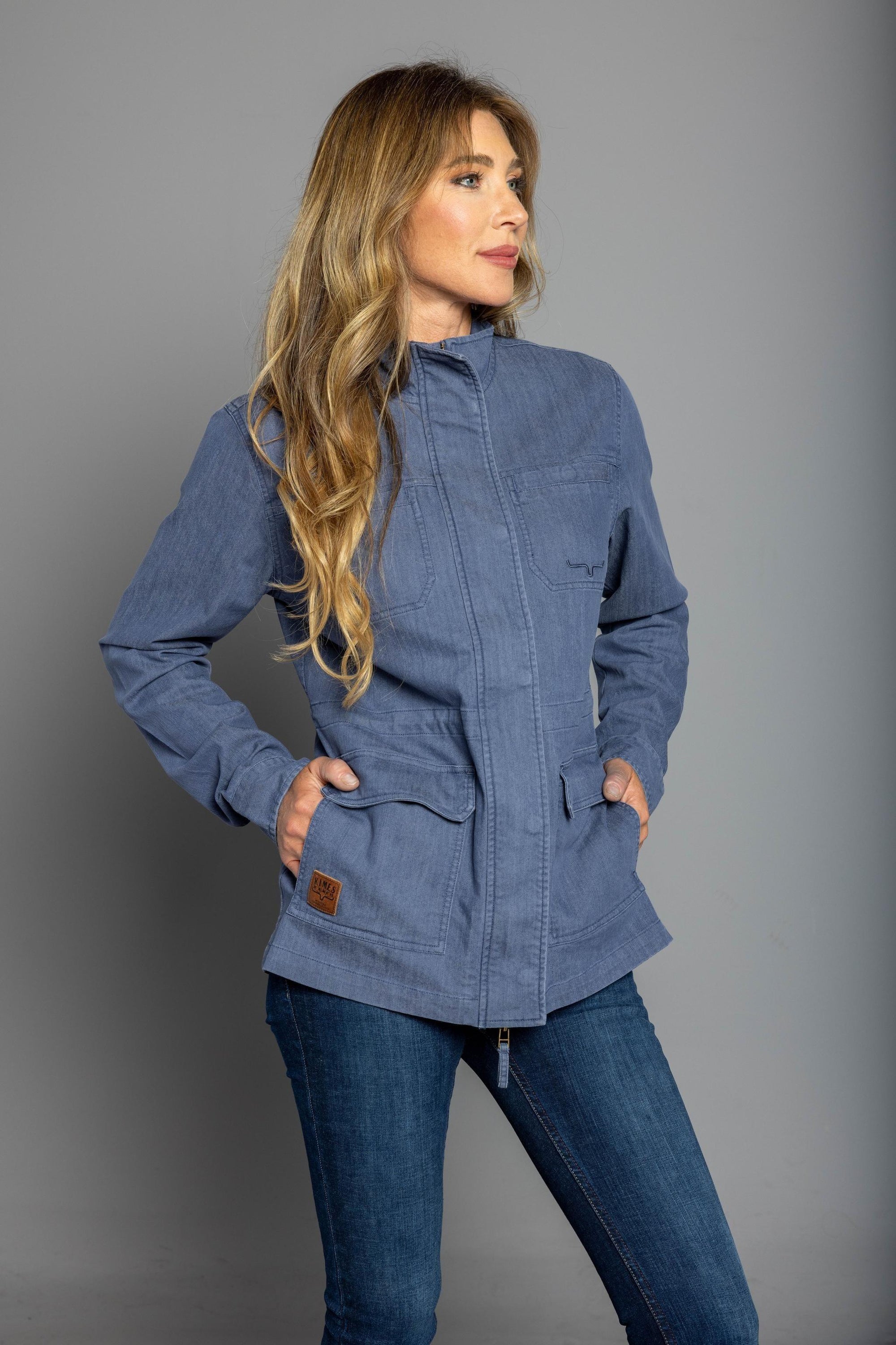 Women's Riggin Utility Jacket | Comfort Denim | Kimes Ranch